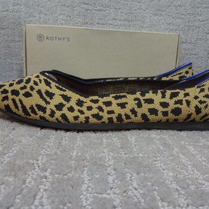 Rothy's | Shoes | Rothys The Point Leopard Prints Pointed Toe Slip On ...